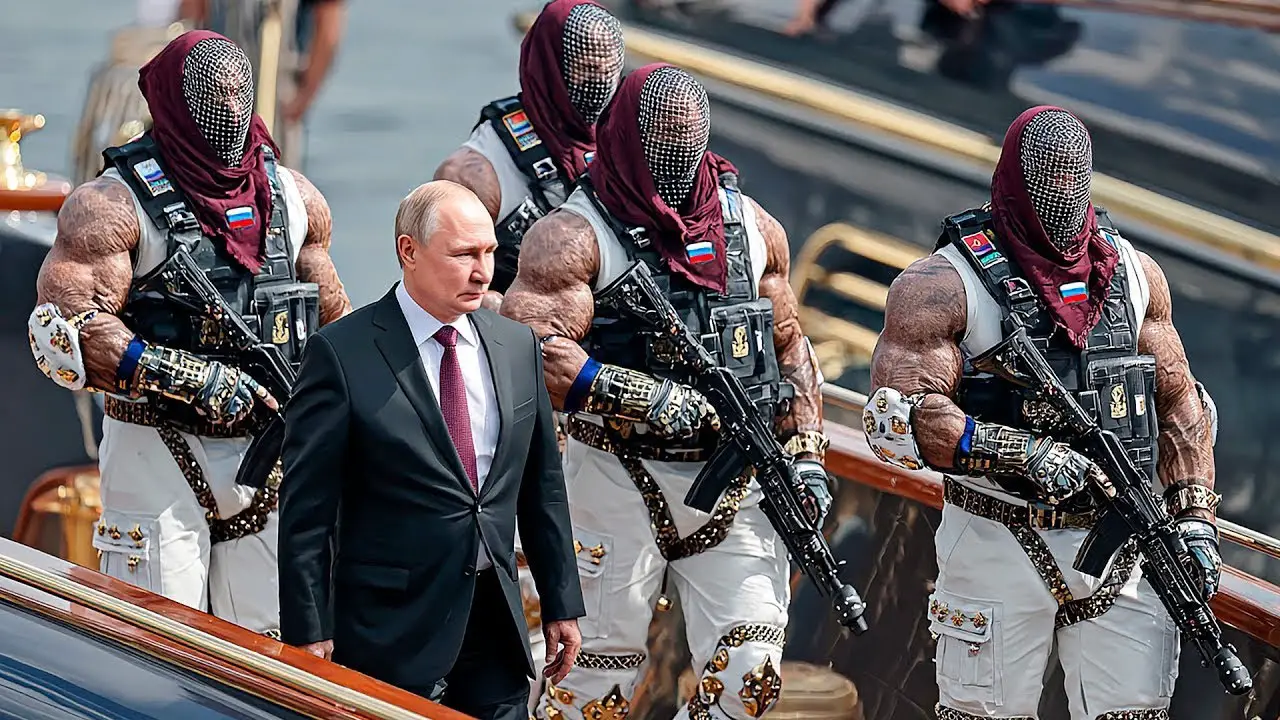 La sécurité de Vladimir Poutine a même choqué Donald Trump