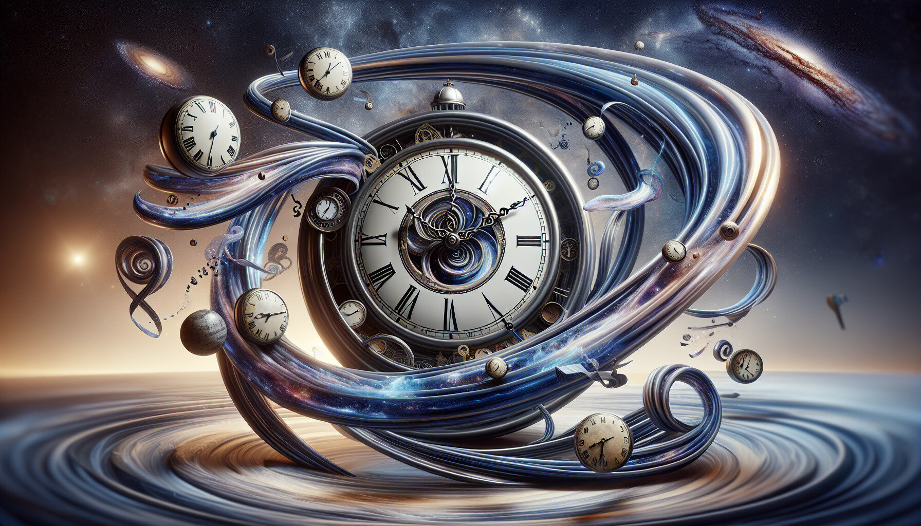 Une nouvelle théorie avance que le temps comporte trois dimensions, l ...